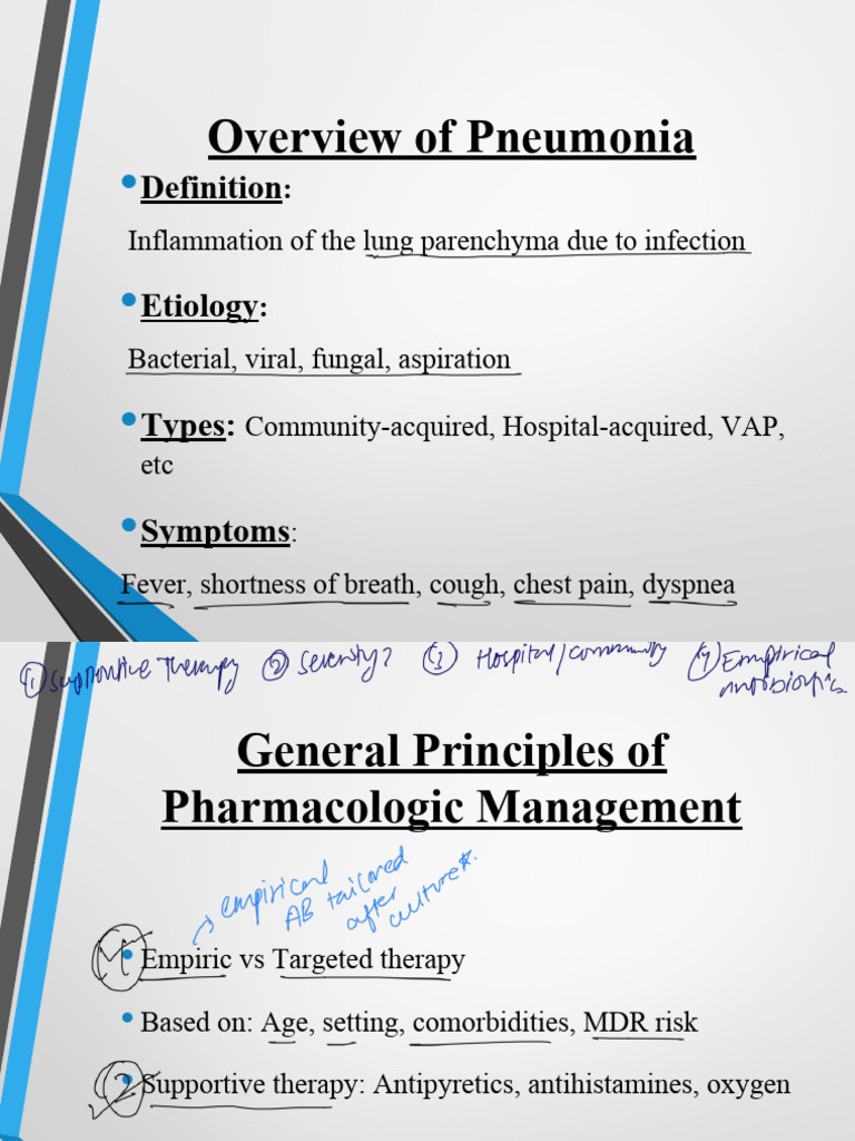 Pneumonia Overview: Types, Symptoms, and Treatment | PDF | Pneumonia ...