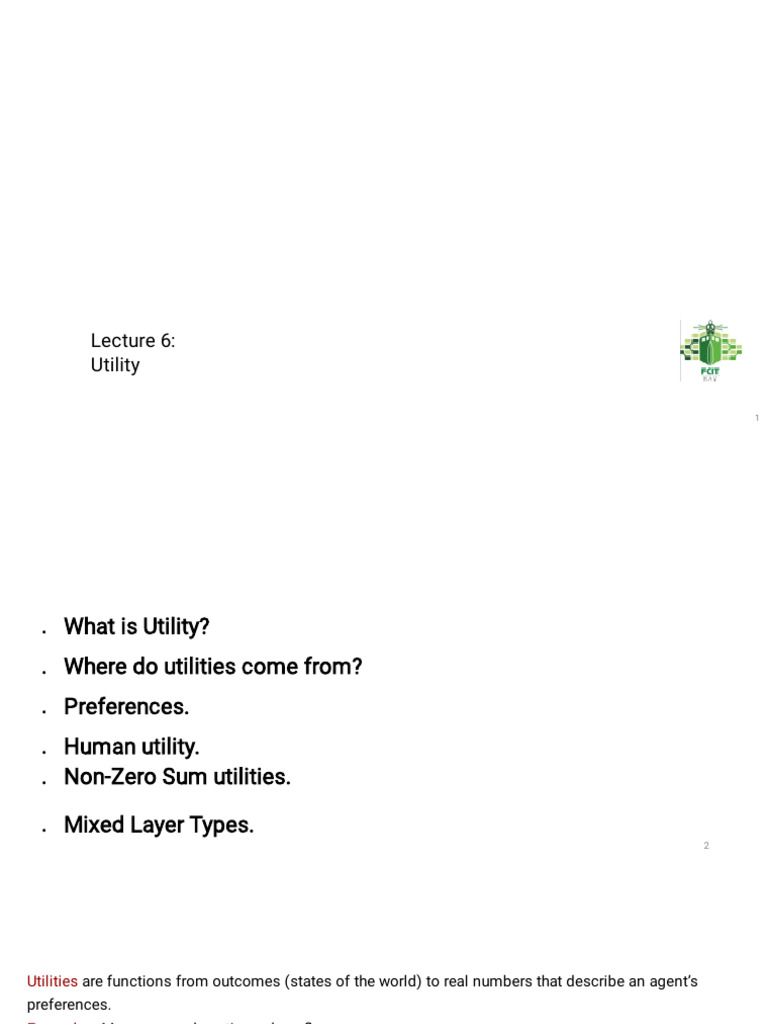 Understanding Utility in AI Systems | PDF