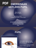 Pupil Isokor dan Anisokor: Penjelasan | PDF