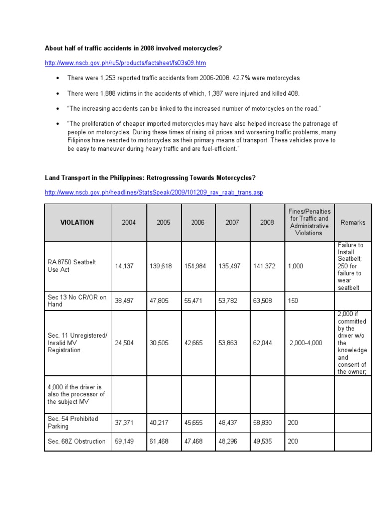 RRL | PDF | Traffic | Traffic Collision