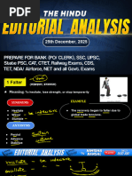 13th Jan. 2026- The Hindu Analysis | PDF