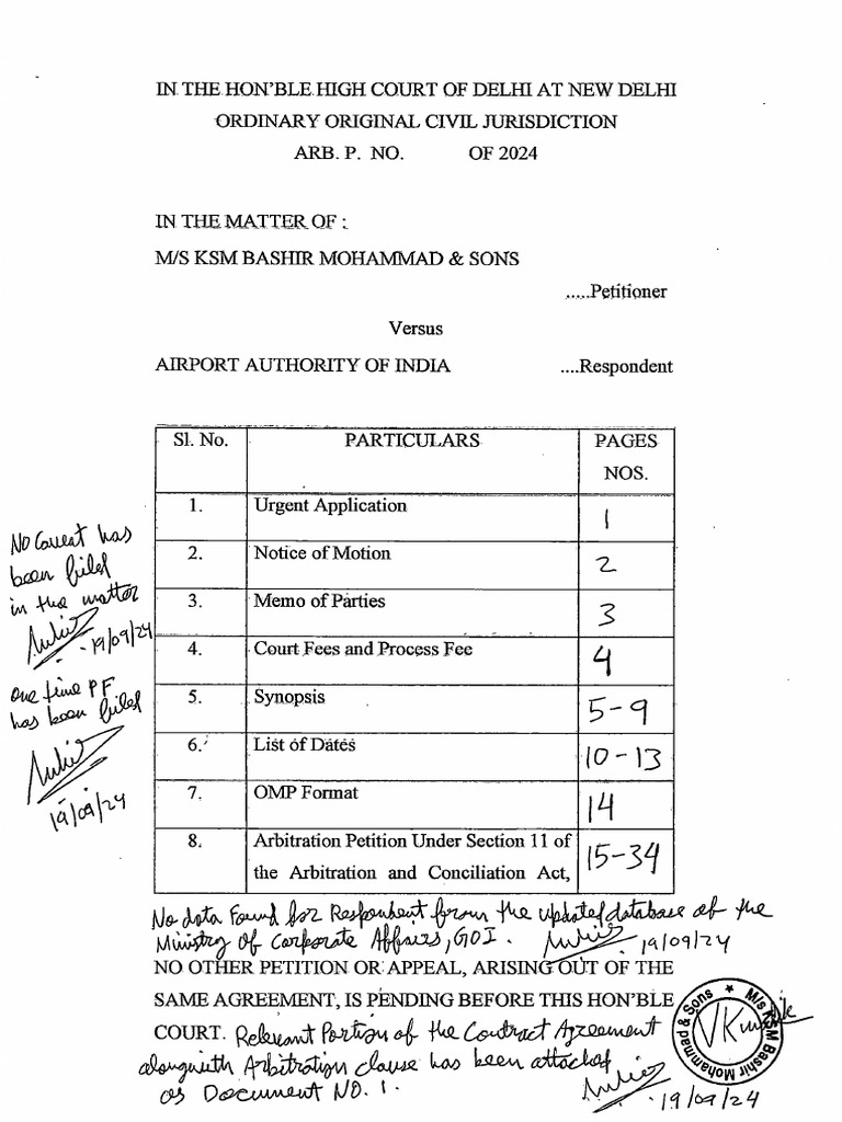 Bashir Mohammad | PDF | Arbitration | Business Law