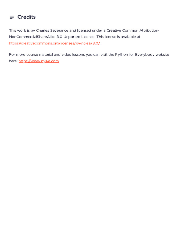 Credits | PDF