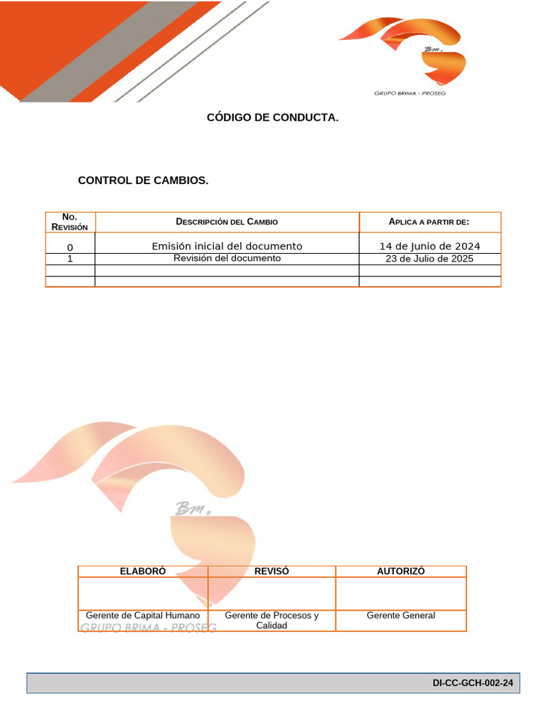Código de Conducta | PDF | Business | Comportamiento