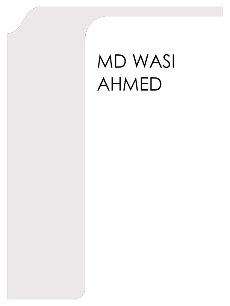 Wasi Resume | PDF