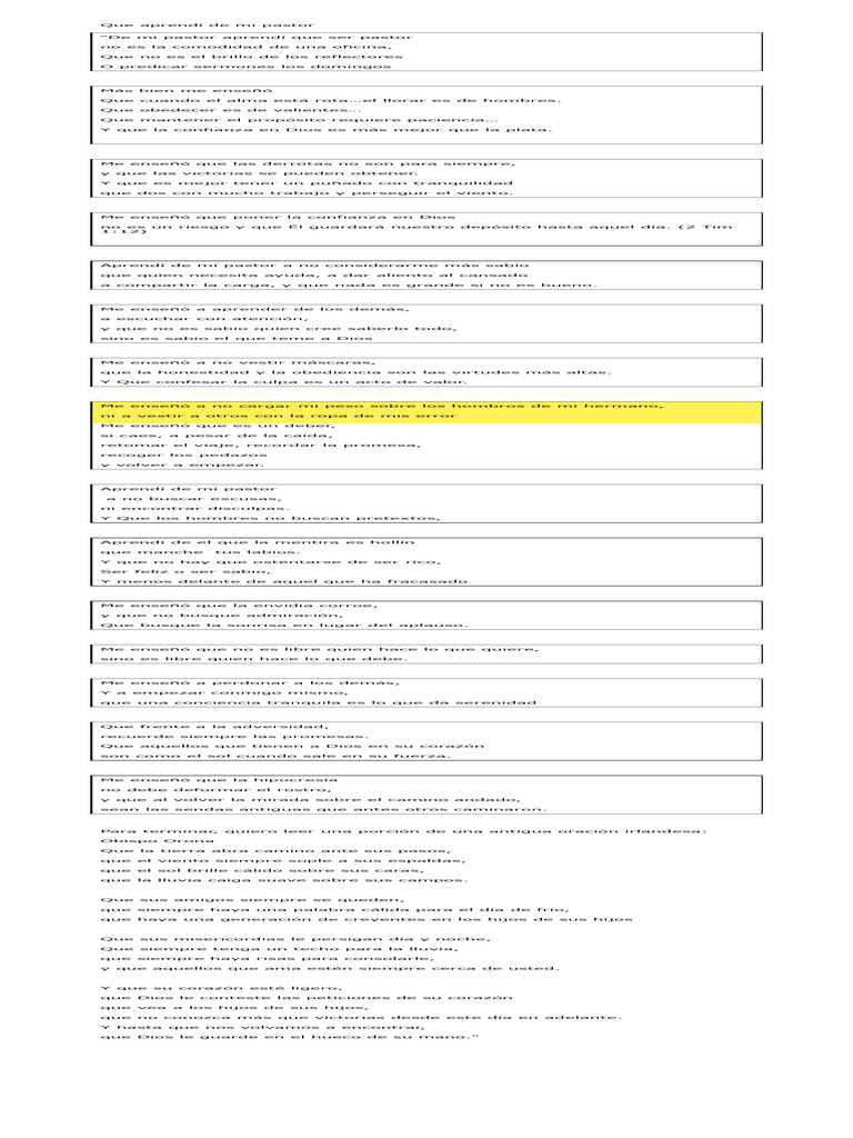 Farewell Address Bishop Orona | PDF