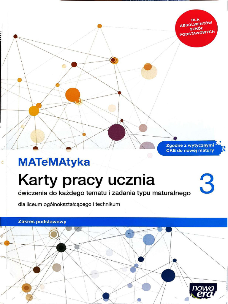 Matematyka 3 - Karty Pracy Ucznia Ze Zbiorem Zadań. Zakres Podstawowy ...