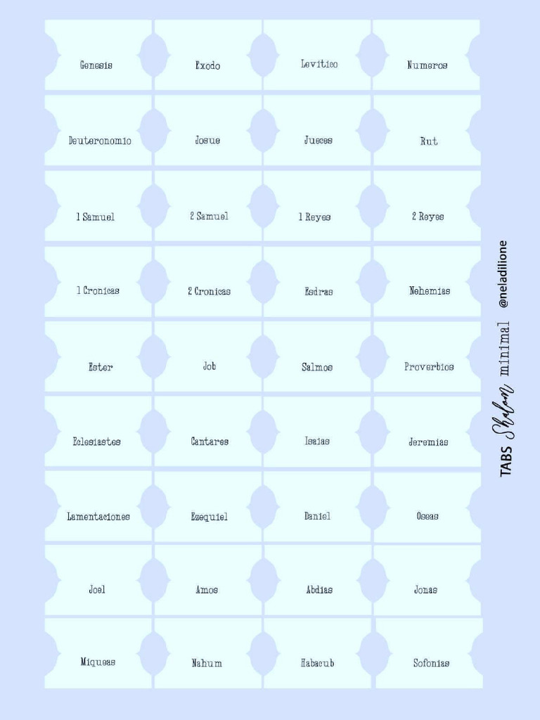 Tabs Word | PDF
