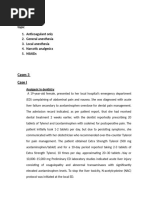 LAT Gel Guideline 1 | PDF | Wound | Anesthesia