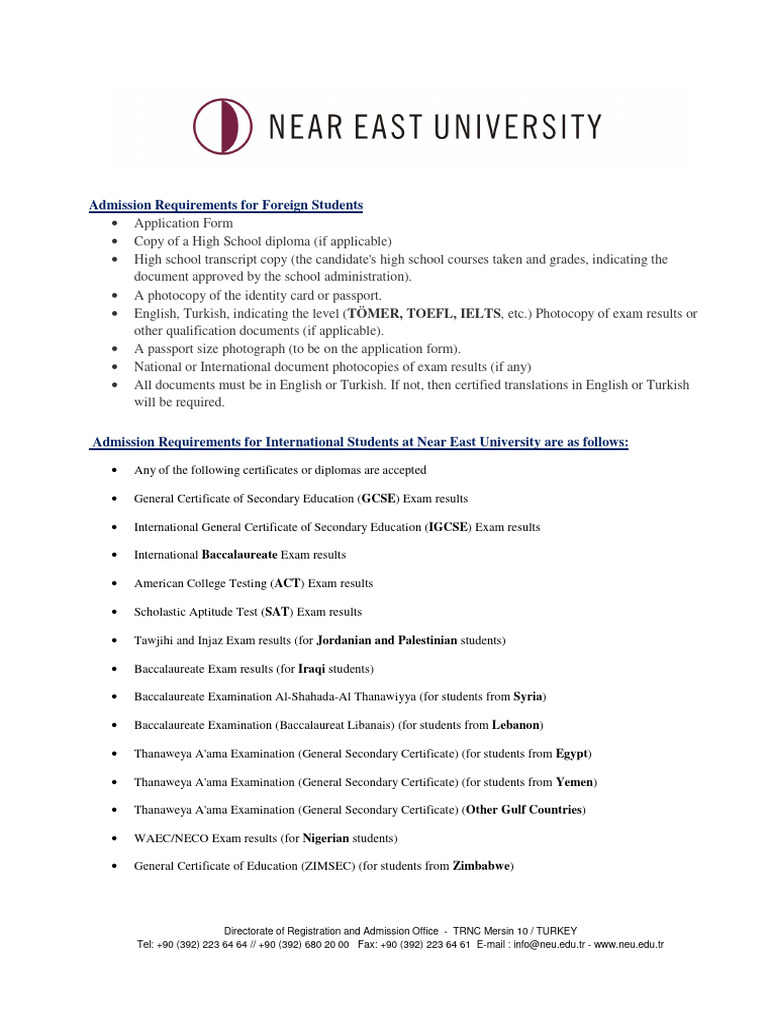 UG General Requirements For Admission 26-02-2018 | PDF | Educational ...