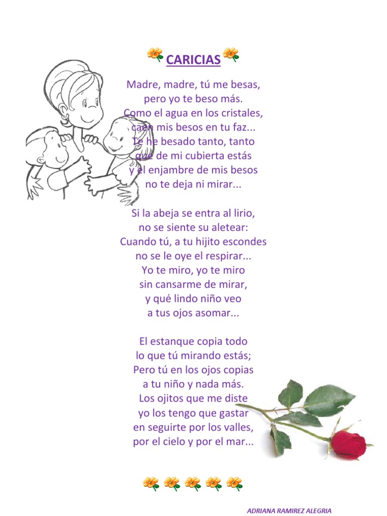 Poema para El Dia de La Madre | PDF