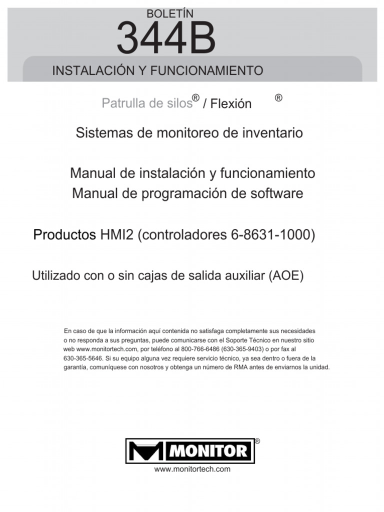344B_Rev11 | PDF | Sensor | Ingenieria Eléctrica