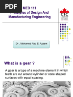 Gear Types and Module Standards Chart | PDF | Gear | Machines
