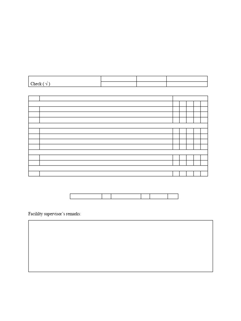 Assessment Form - ATTACHMENT - BSC Lab 200 | PDF