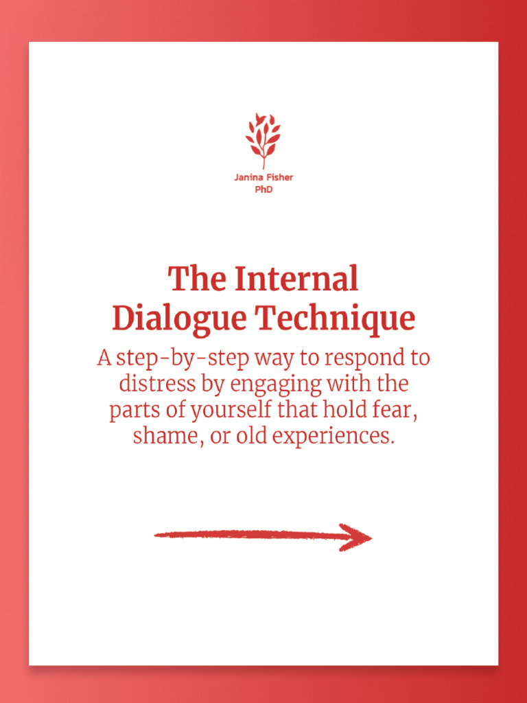 The Internal Dialogue Technique | PDF