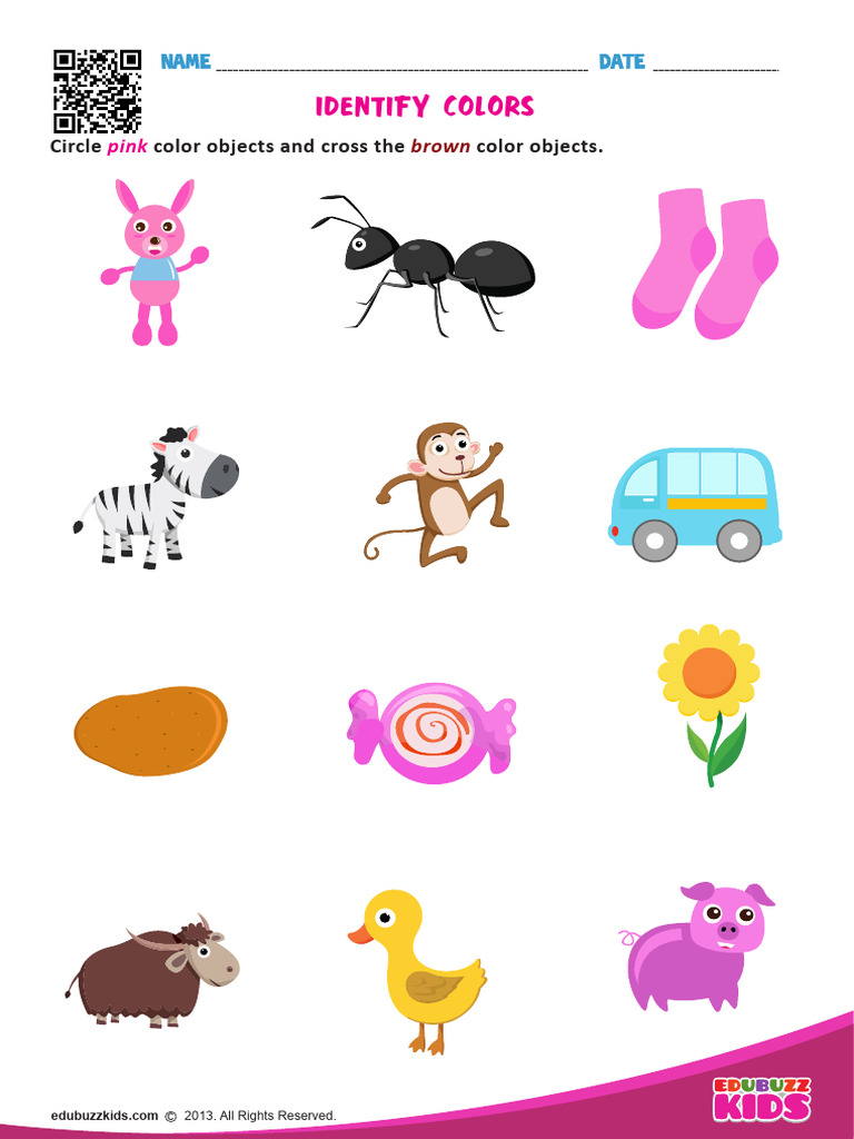 4 Identify Colors | PDF