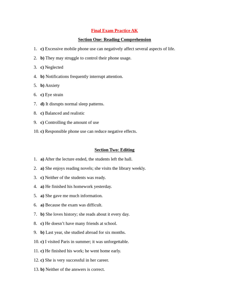 Final Exam Practice AK Fa25 | PDF