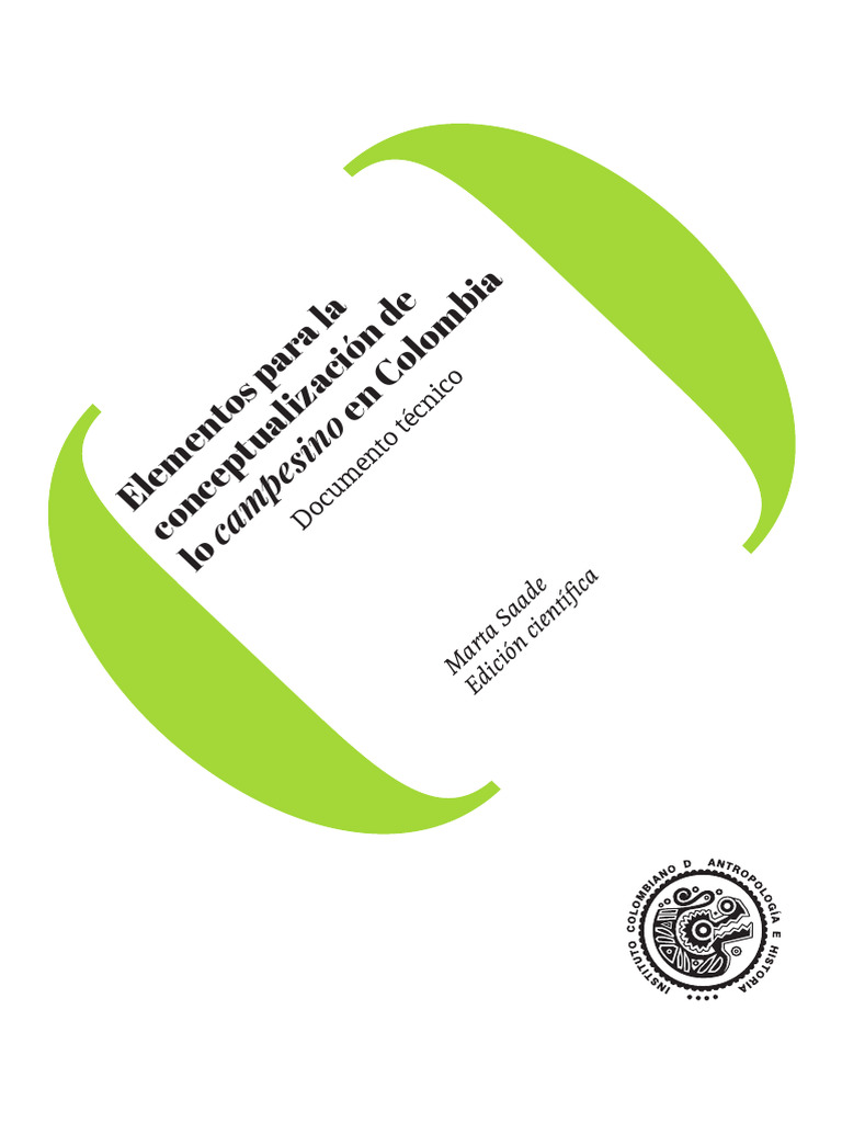 ElementosParaLaConceptualizaciónDeLoCampesino_WEB | PDF | Campesino ...