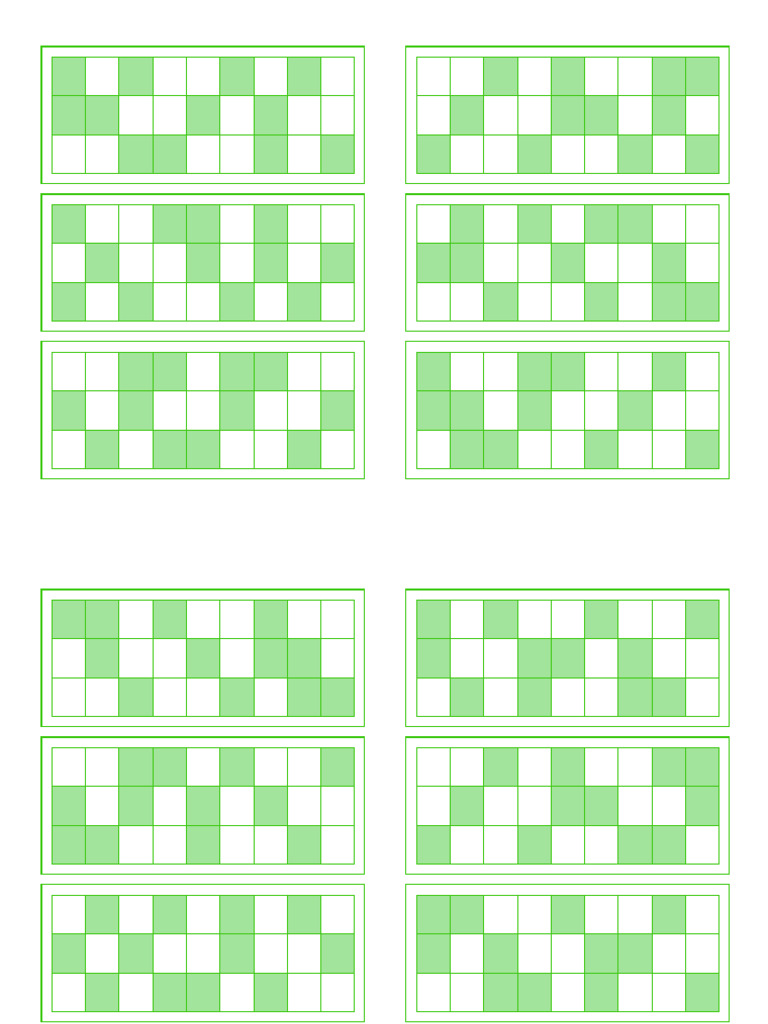 Bingo Game Number Patterns and Links | PDF