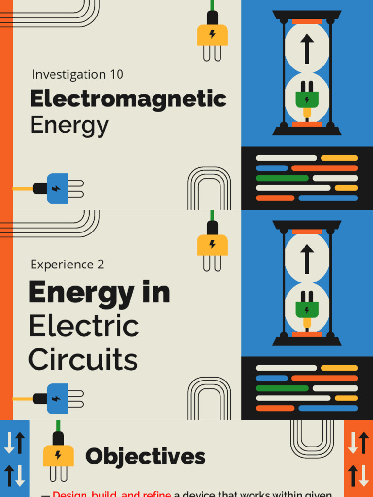 10.2 Energy in Electric Circuits | PDF | Electric Current | Electrical ...