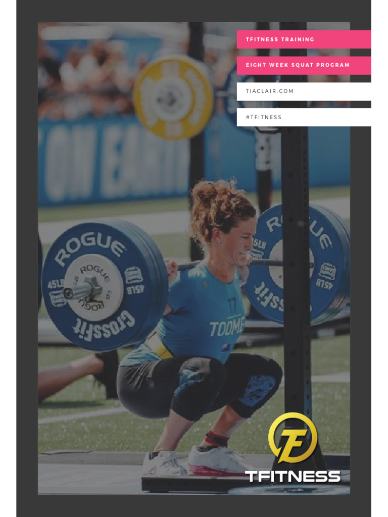 8-Week Squat Strength Program | PDF | Strength Training | Sports Science
