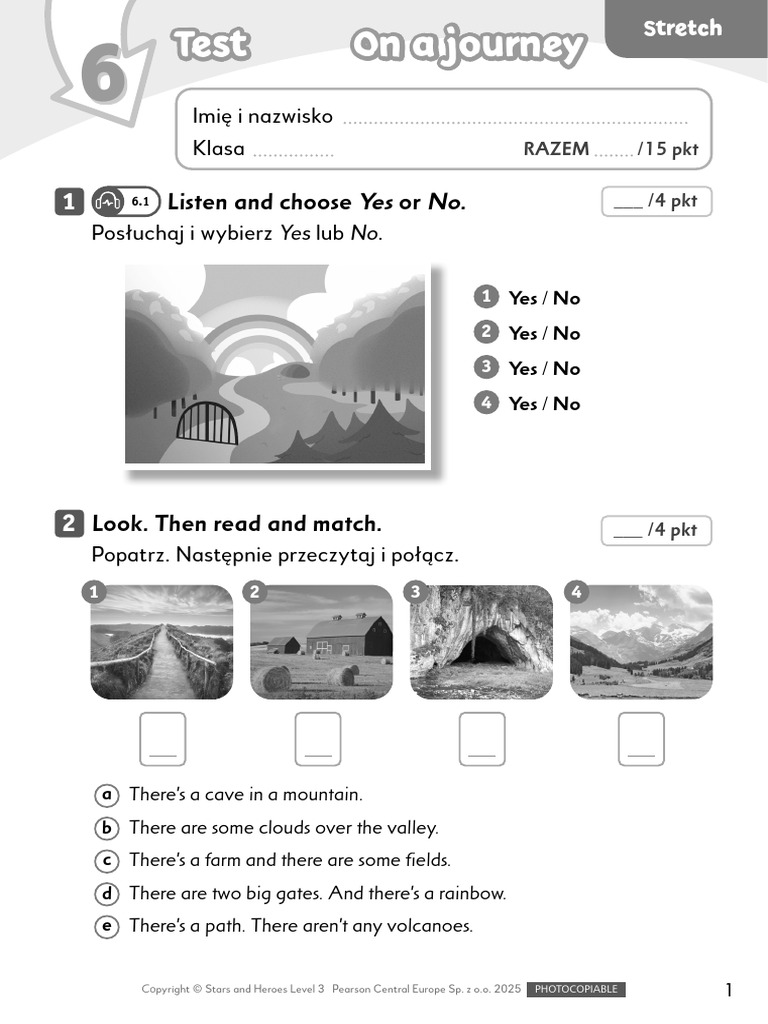 Sah Test 3 Pl u6 Stretch | PDF