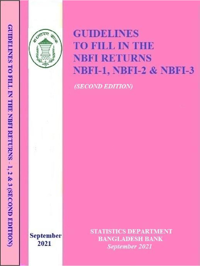 NBFI Returns Guidelines: Second Edition | PDF | Repurchase Agreement ...
