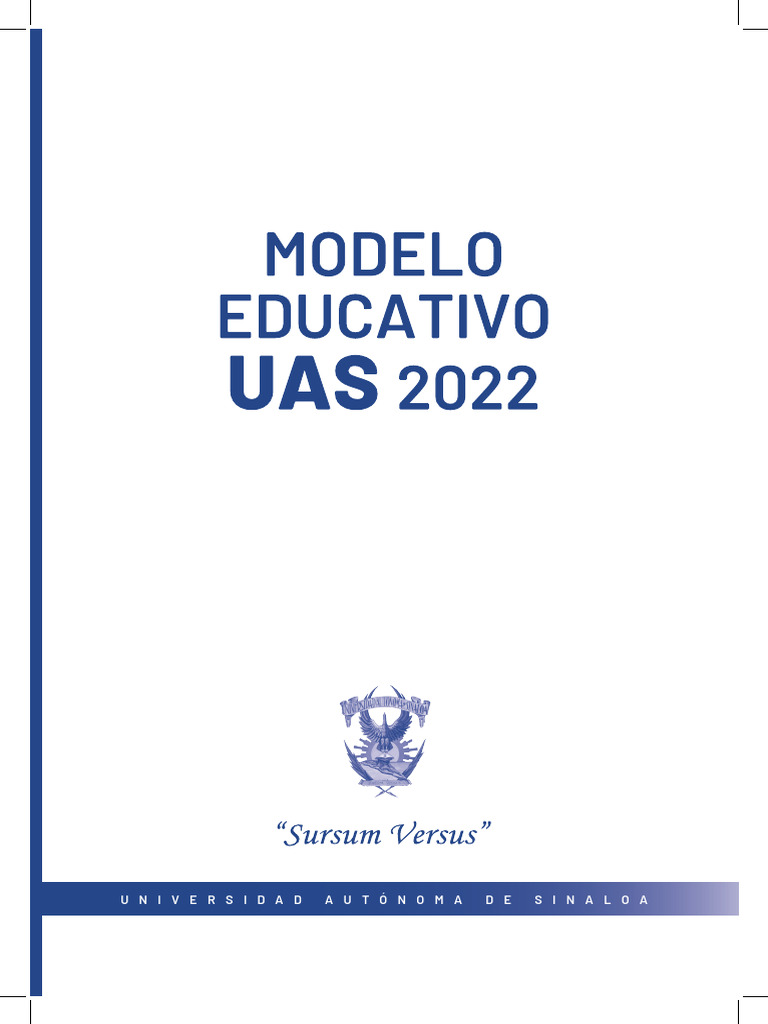 Modelo Educativo UAS 2022 | PDF | Pedagogía | Aprendizaje