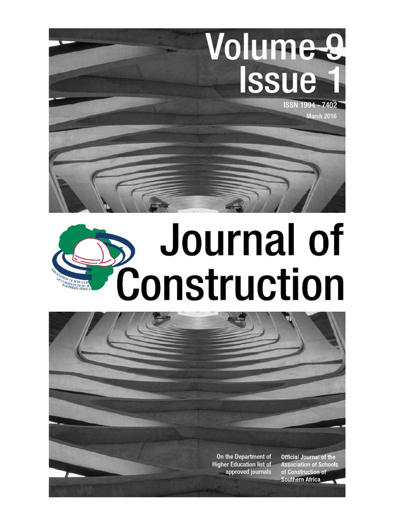 2016 - JoC Vol9 No1 | PDF | Water Supply Network | Water Supply