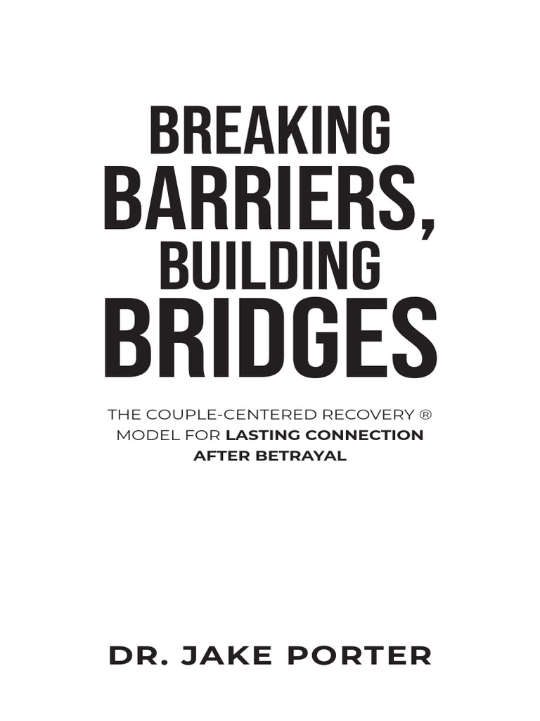 Breaking Barriers Building Bridges Porter | PDF | Attachment Theory ...