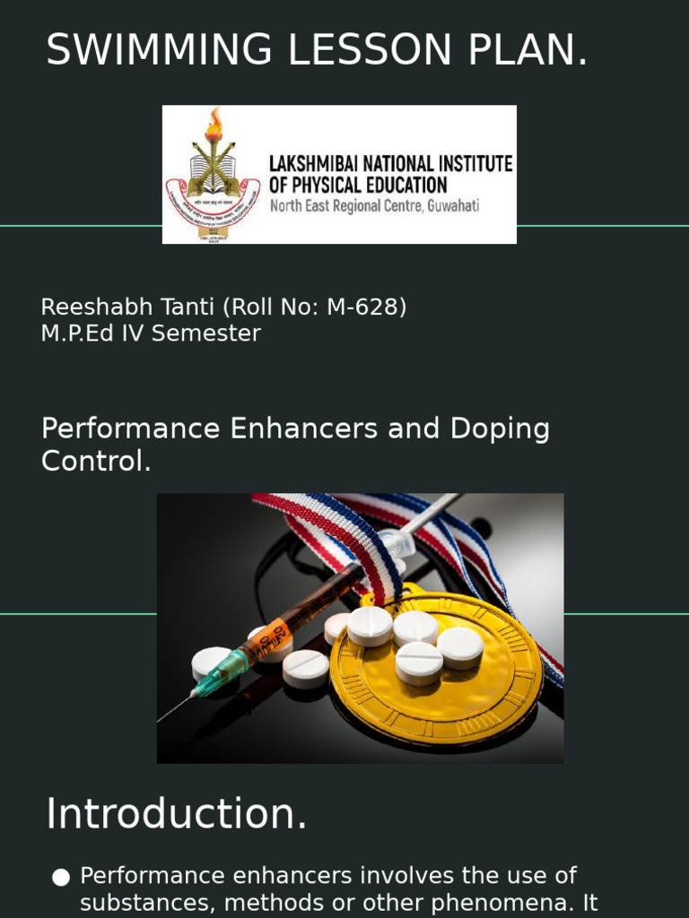 Performance Enhancers and Doping Control | PDF | Doping In Sport ...