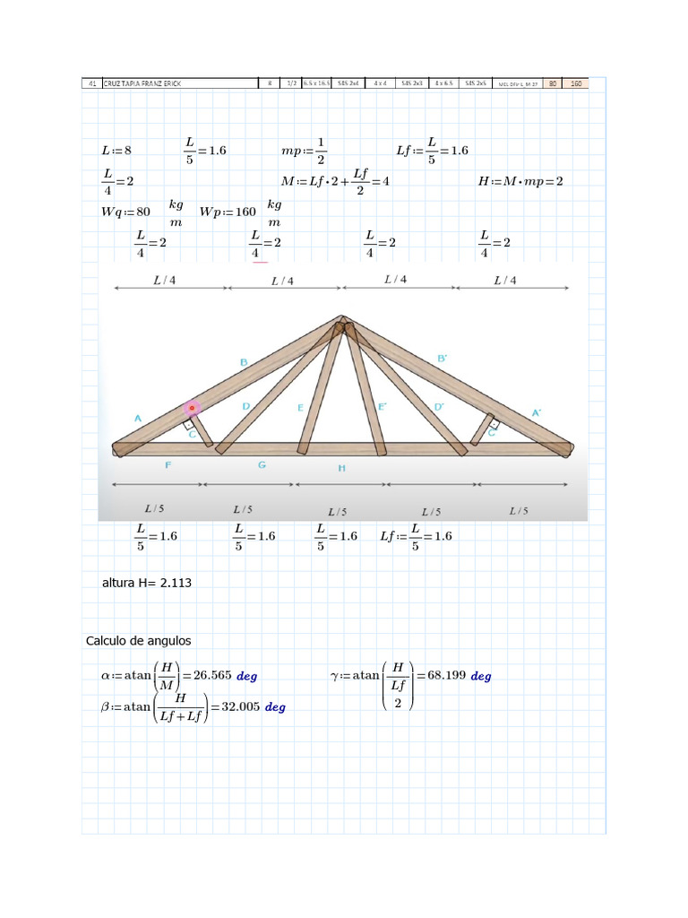 Geometric Properties and Load Calculations | PDF