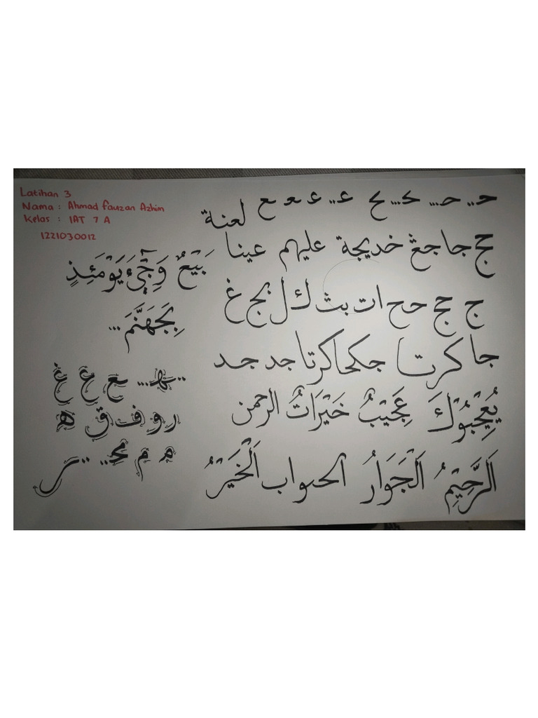 Tugas 3 - Ahmad Fauzan Azhim | PDF