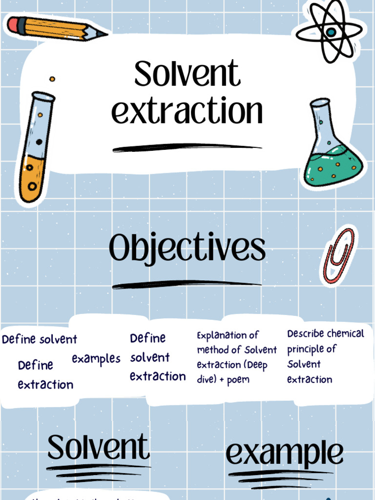 Chemical Principle of Solvent Extraction | PDF | Solvent | Phase (Matter)