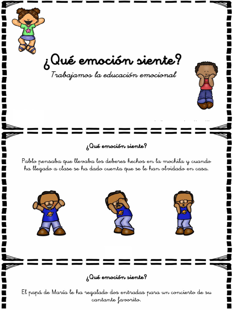 Educación Emocional en Niños | PDF