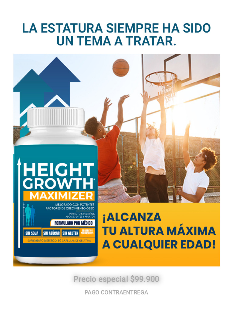 Height Growth Maximizer – Natulab | PDF | Hueso