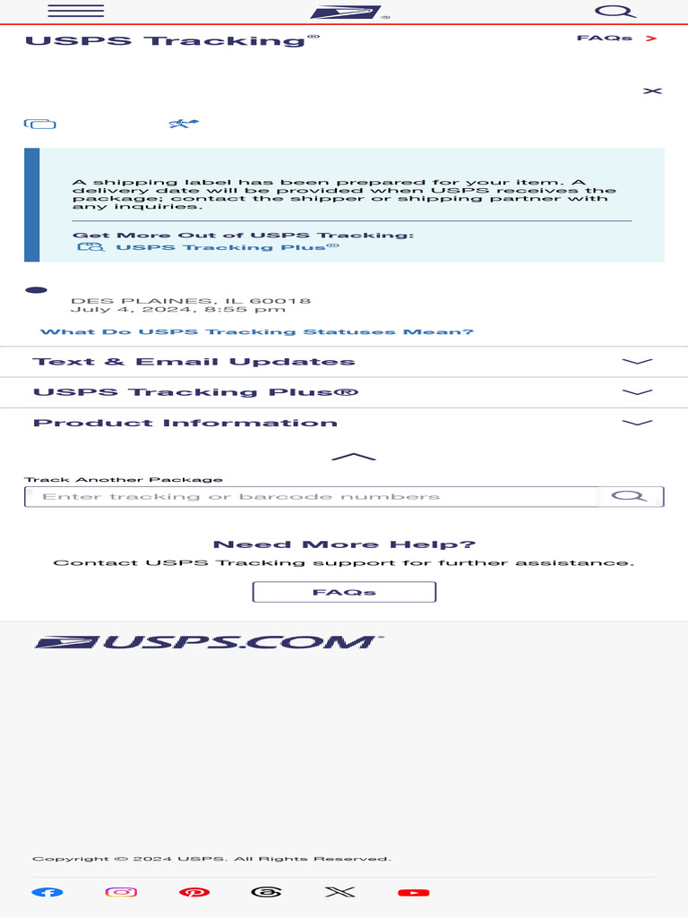 USPS Tracking® Results | PDF | United States Postal Service | Business