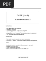 CorbettMaths Ratio Problem Solving | PDF