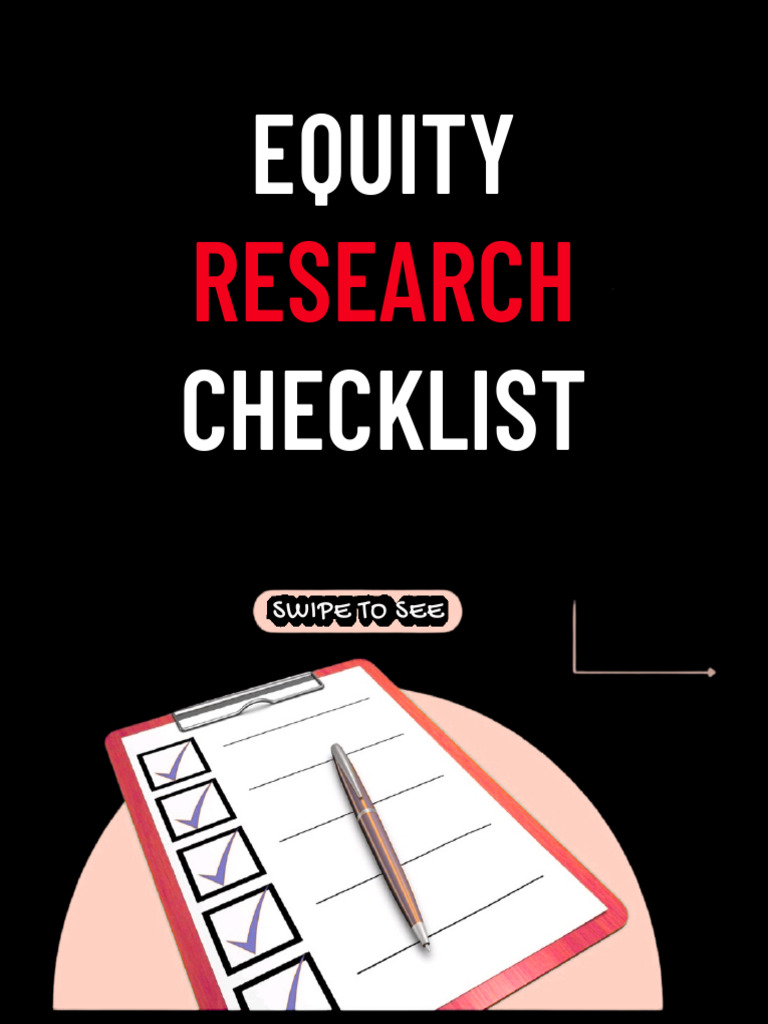 Equity Research Checklist | PDF