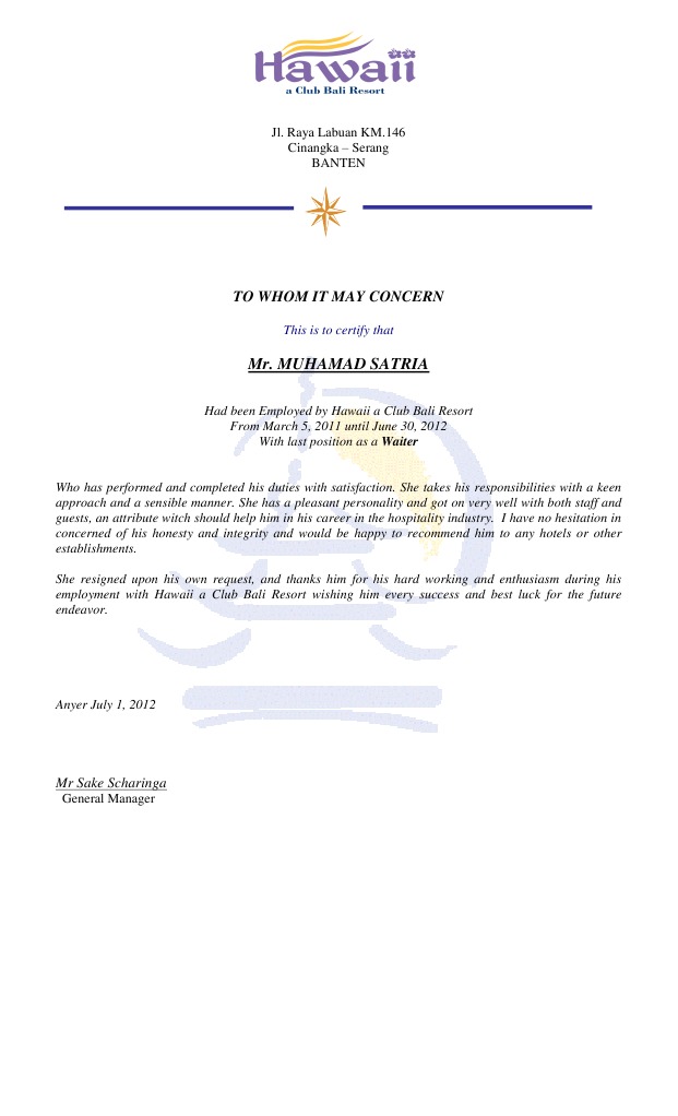 Paklaring Hawai | Resort | Hospitality Industry | Free 30-day Trial ...