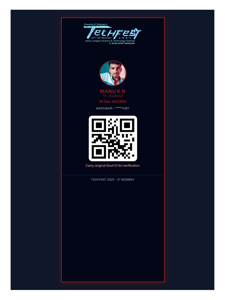 24 Dec Entry Pass | PDF