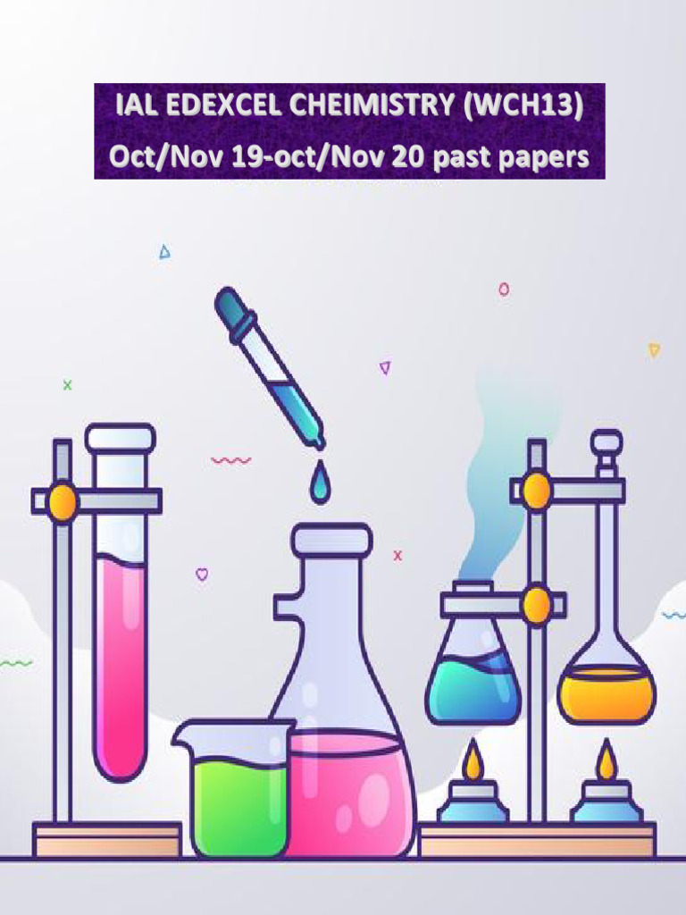 Unit 3 Chem Past Papers | PDF | Titration | Chemistry