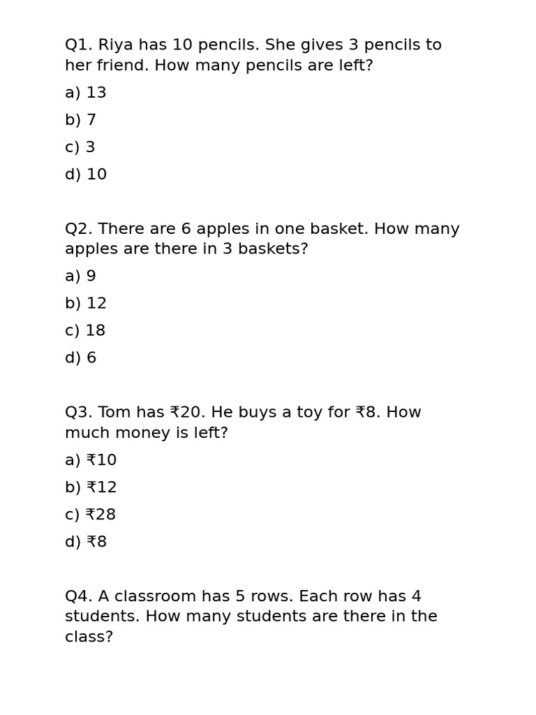 Maths Word File | PDF