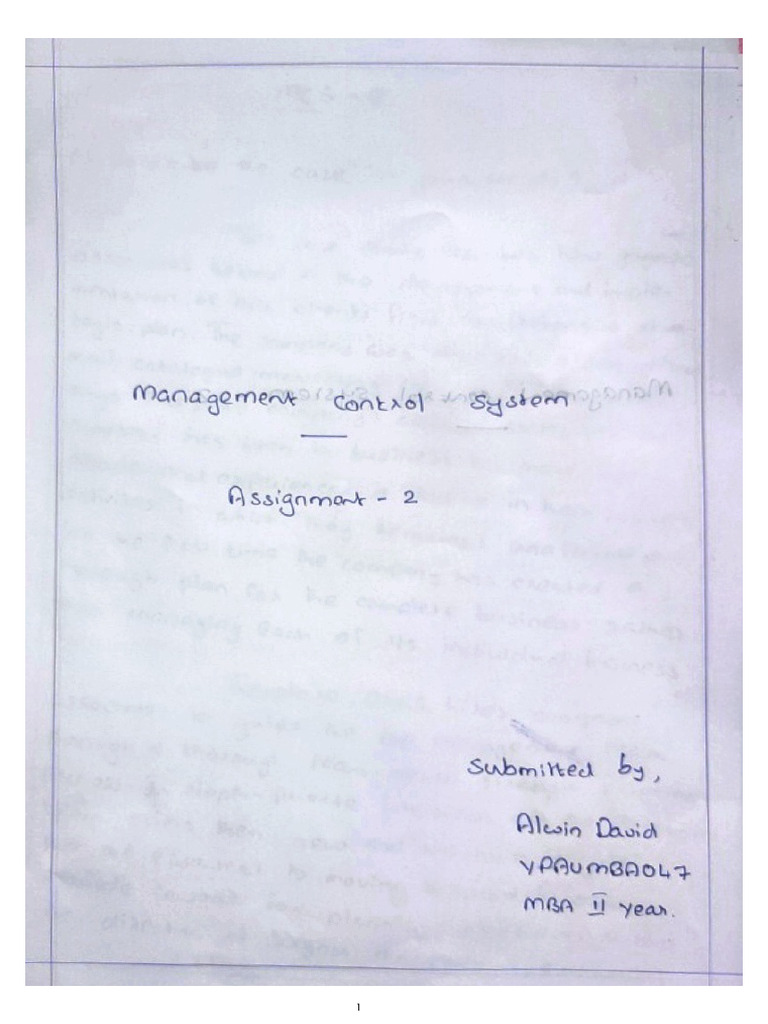 Mcs Alwin 2 | PDF