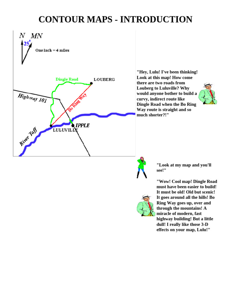 Contour Maps | PDF | Contour Line | Earth Sciences
