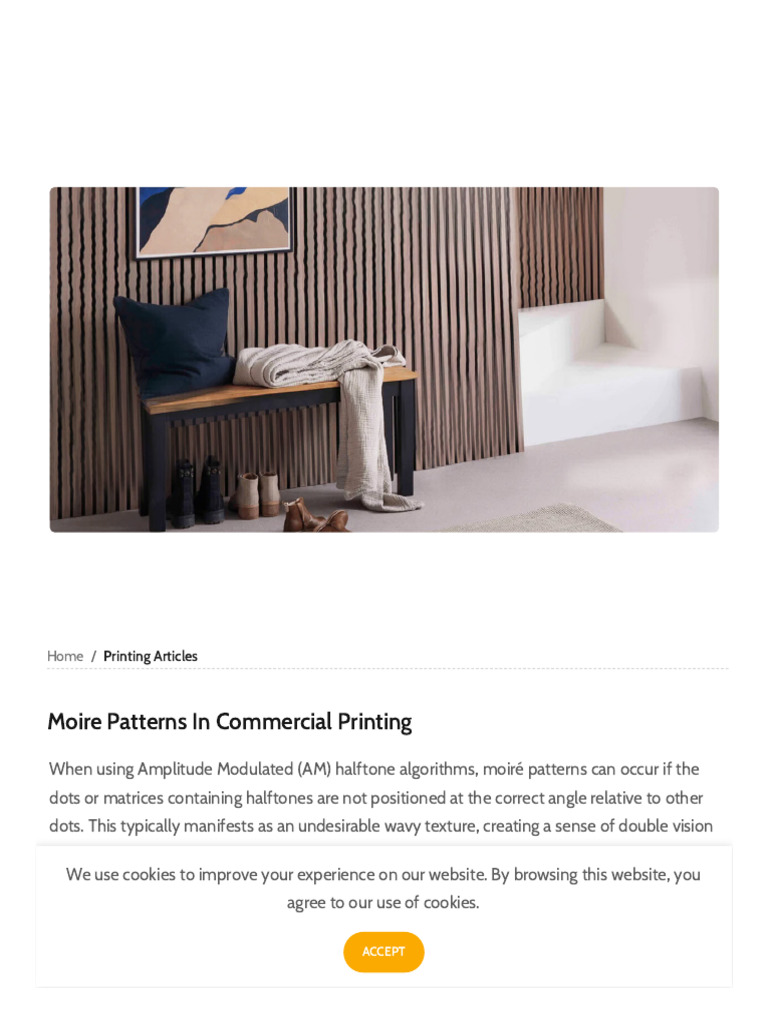 Moiré Patterns in Commercial Printing | PDF | Imaging | Communication ...