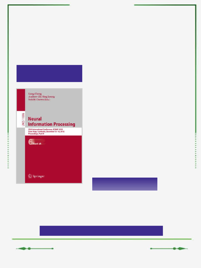 Neural Information Processing: 25th International Conference, ICONIP ...