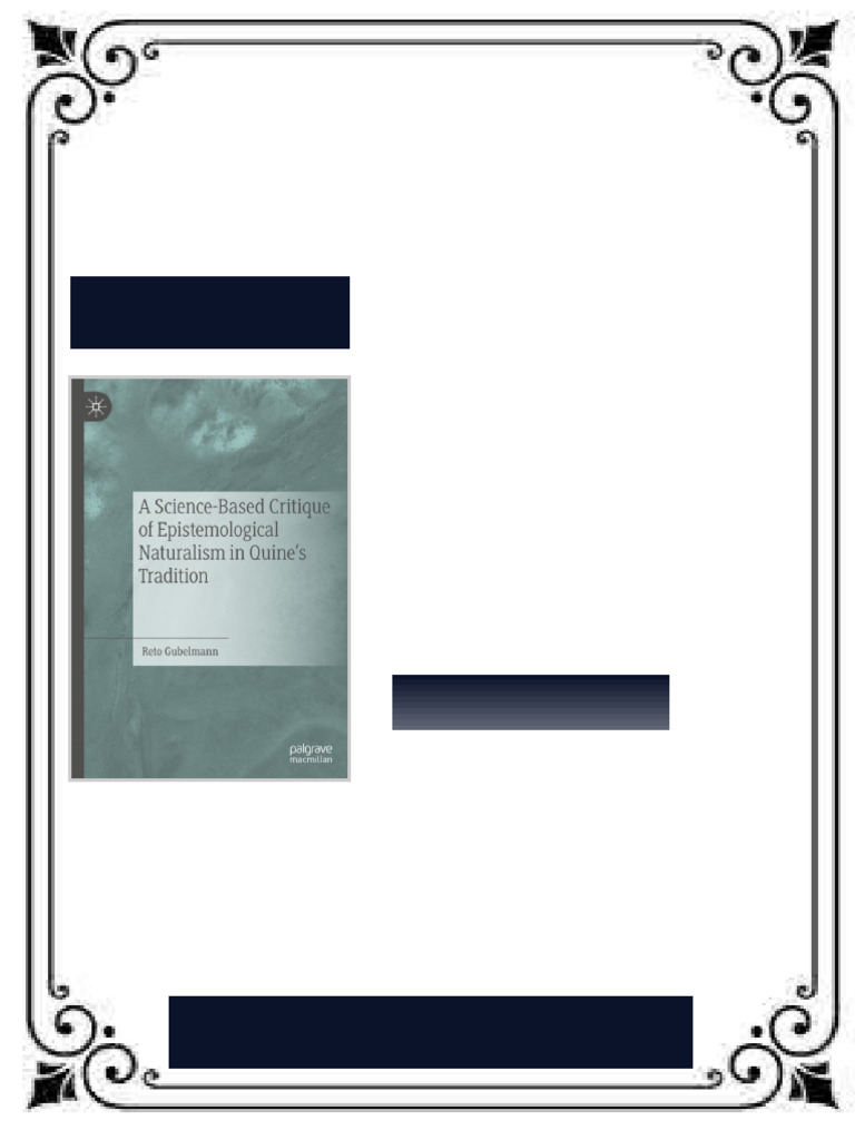 A Science-Based Critique of Epistemological Naturalism in Quine’s ...