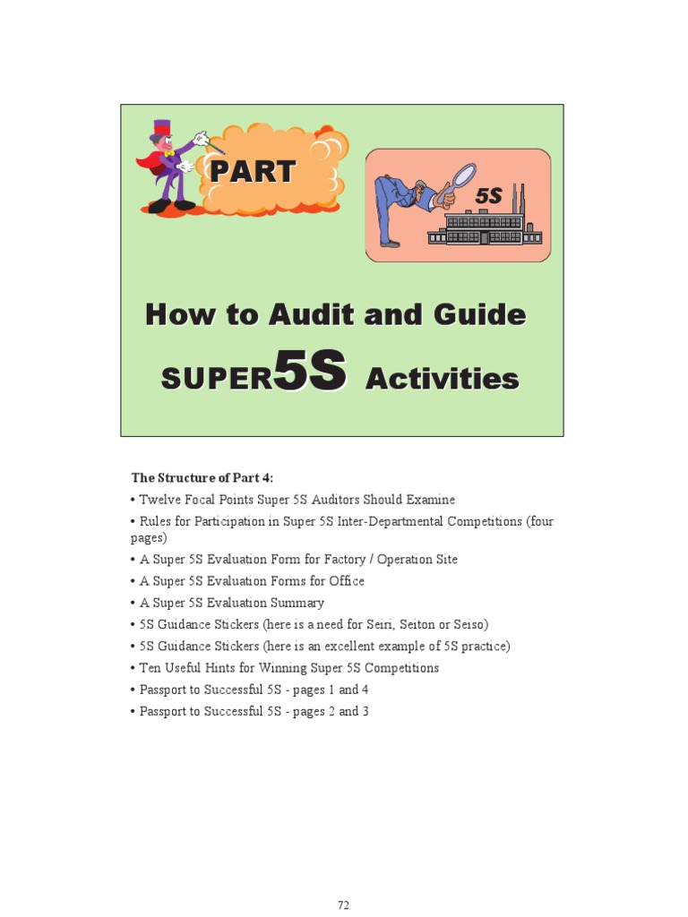 Super 5S Is For Everyone | PDF | Forklift | Audit