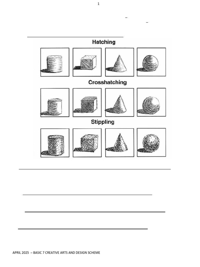 Basic 7 Creative Arts and Design Scheme | PDF | Clef | 3 D Computer ...